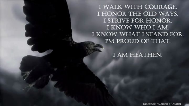 “Asatru and Courage” – Of Wolves and Ravens – Courage | The Grey Wayfarer